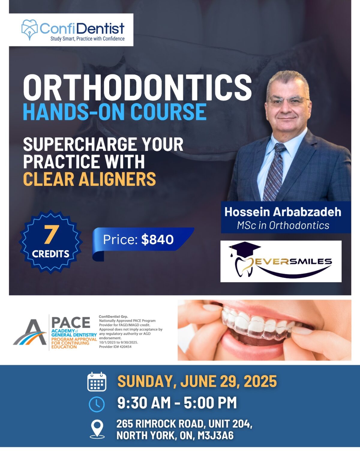 Orthodontics Hands-On Course (Clear Aligners) - Eversmiles